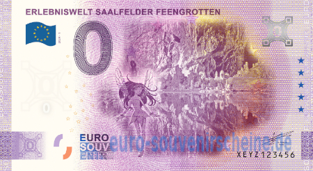 0 Euro Collector banknotes - XEYZ-2024-1 ERLEBNISWELT SAALFELDER ...