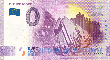 0 Euro Collector banknotes - UECP-2021-7 FUTUROSCOPE